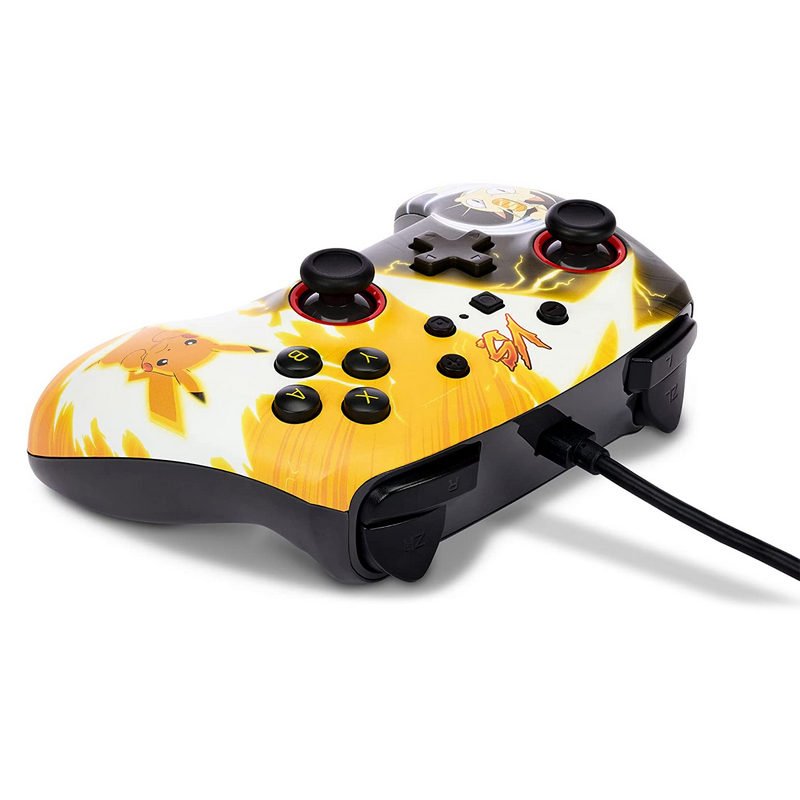 Power A Mando con Cable Extraíble Pokémon: Pikachu vs. Meowth para ...