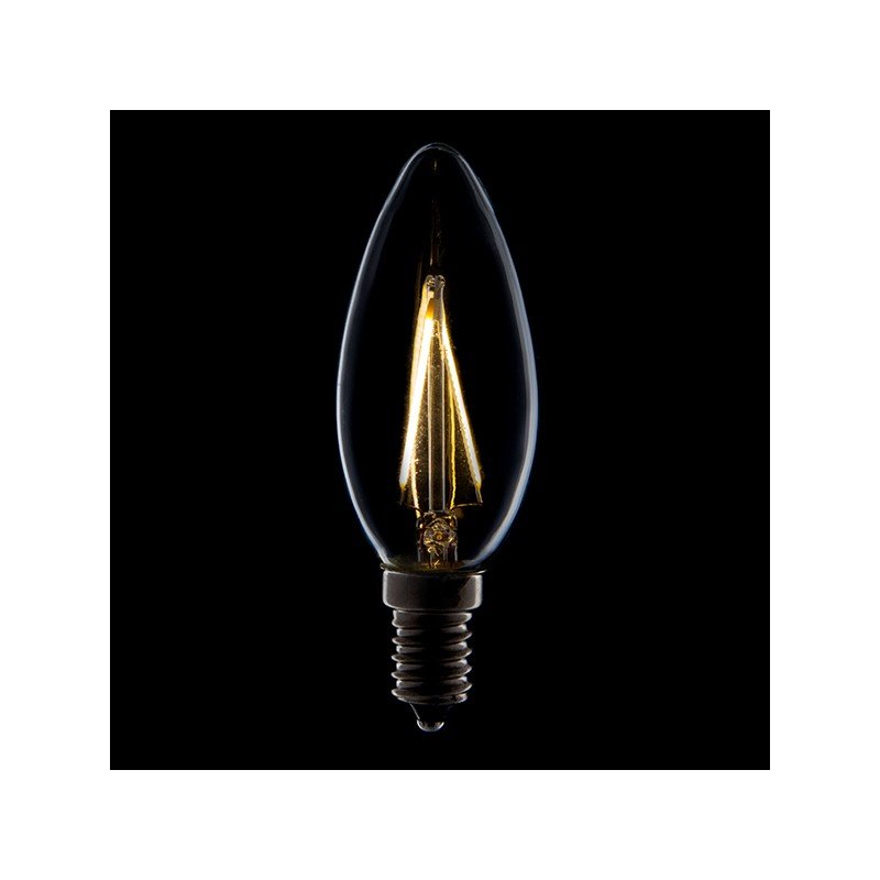 Greenice Bombilla de Filamento LED E14 2W 144lm 2000K | PcComponentes.com