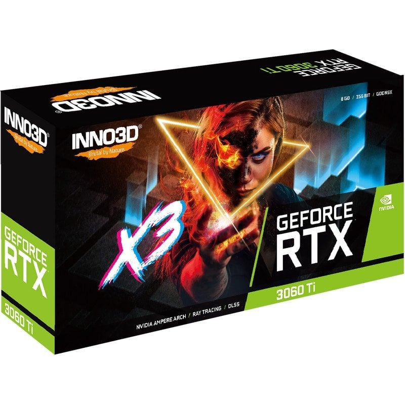 Inno3D GeForce RTX 3060 Ti GDDR6X X3 OC 8GB GDDR6X | PcComponentes.com