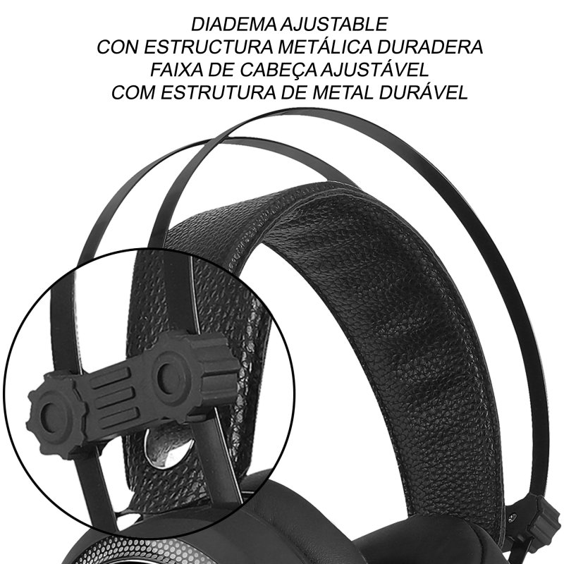 Marvel Vingadores 002 Headset Gaming Preto | PcComponentes.pt