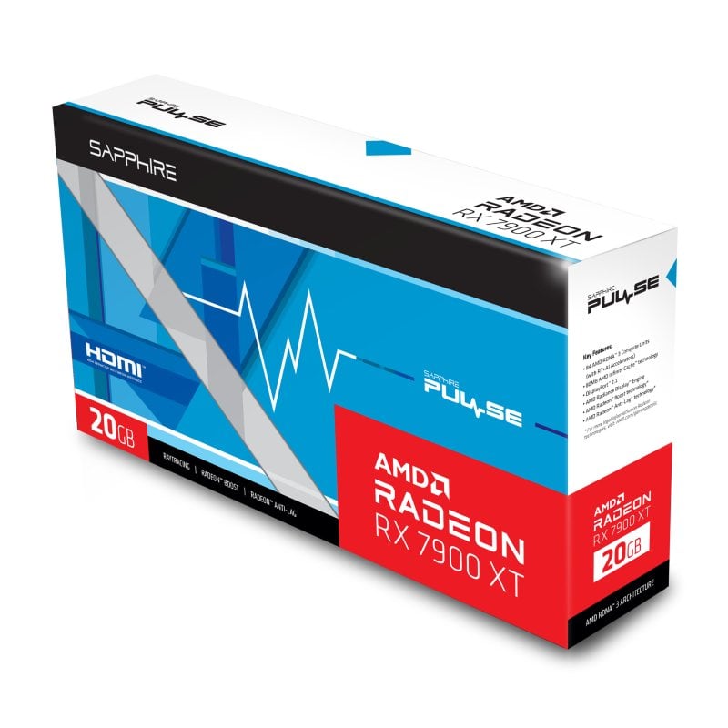 Sapphire Pulse AMD Radeon RX 7900 XT 20GB GDDR6 | PcComponentes.com