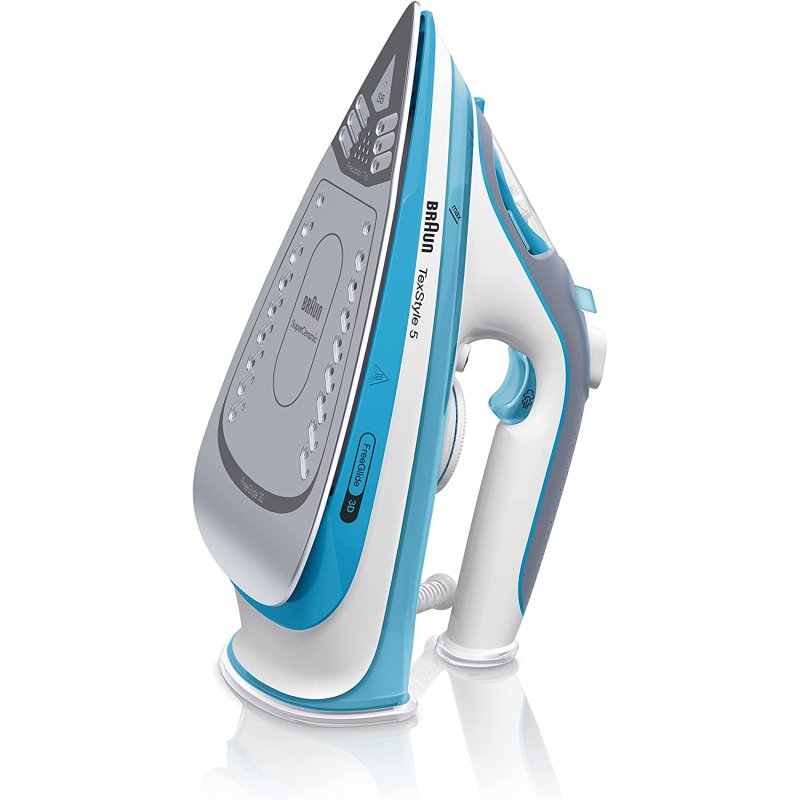 Braun TexStyle 5 SI 5006 BL Fer à repasser à sec ou à vapeur Semelle en ...