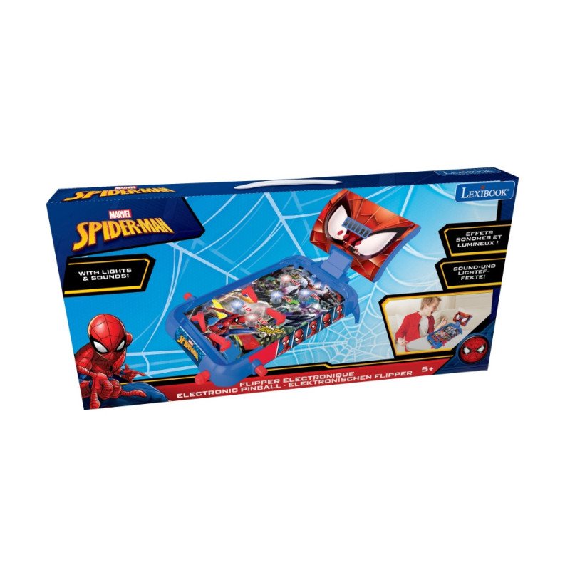 Lexibook Pinball Electrónico de Spider-Man | PcComponentes.com