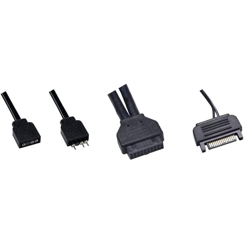 Lian-Li LAN216-1 Controladora Externa ARGB + USB Blanca para Lancool ...