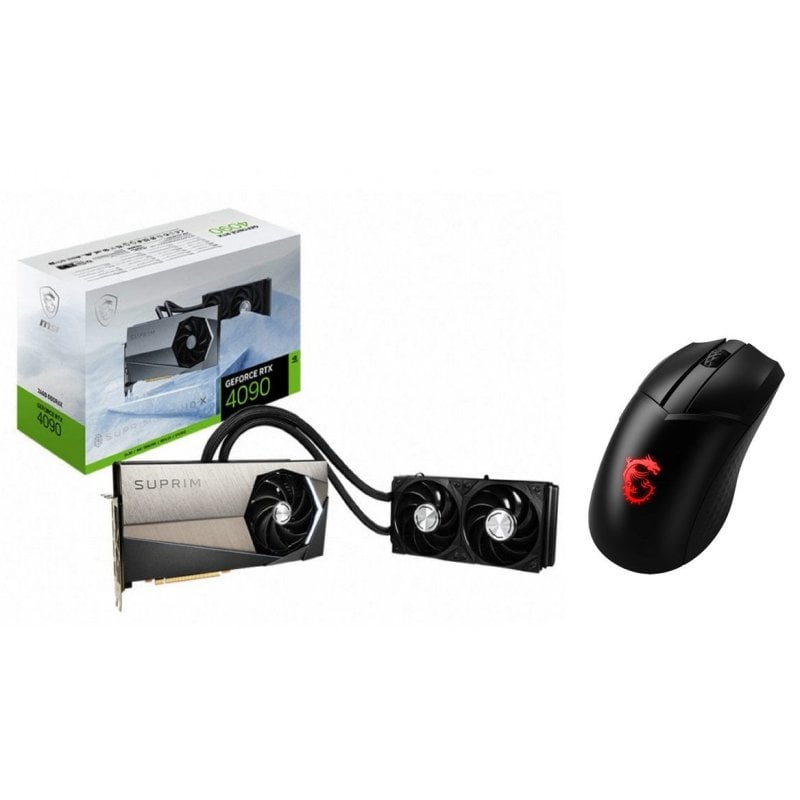 MSI GeForce RTX 4090 SUPRIM LIQUID X 24GB GDDR6X + Clutch GM41 ...