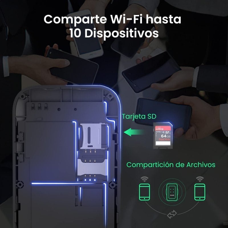 Tenda Pack 4G180 Router 4G V3.0 Wi-Fi MiFi 4G LTE Cat.4 150Mbps ...