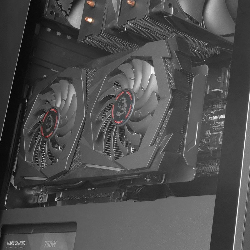 Mars Gaming MC-PRO2 Cristal Templado USB 3.0 Negra | PcComponentes.com