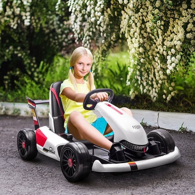 Homcom Go Kart Eléctrico Infantil 12V 4-8 Años | PcComponentes.com
