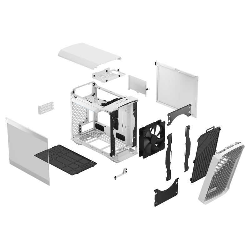 Fractal Design Torrent Nano Mini-ITX Vidro Temperado USB-C Branca ...