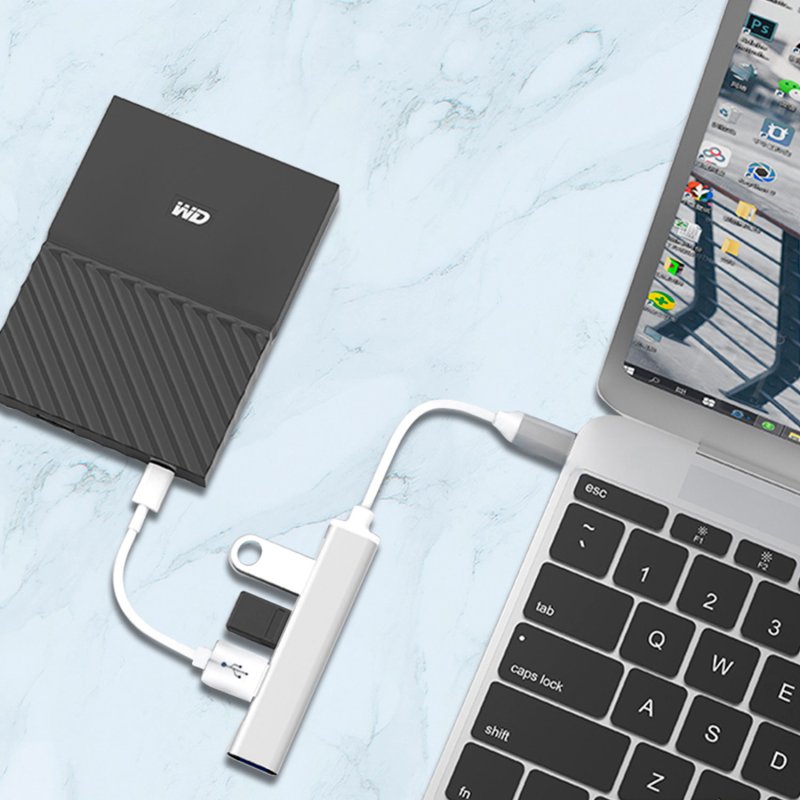 PcCom Essential Hub USB 3.0 de 4 Puertos | PcComponentes.com