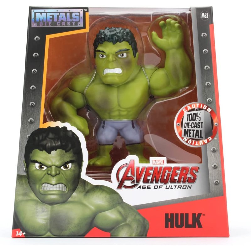 Figura Jada Disney Marvel Avengers Hulk Metal 15cm | PcComponentes.pt