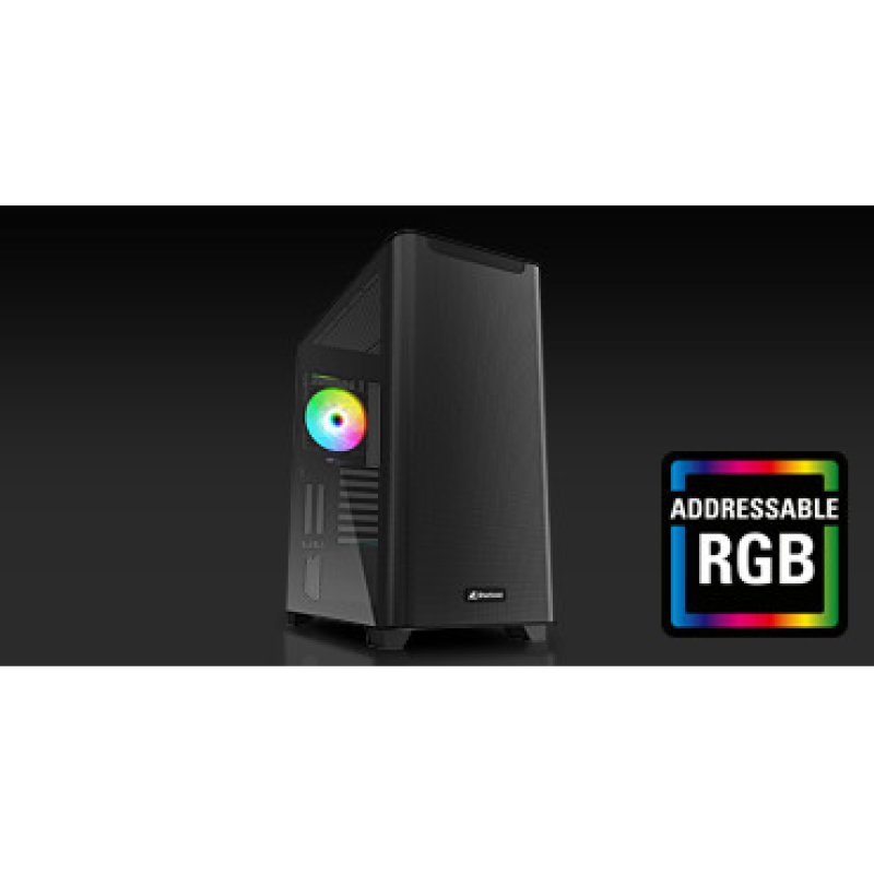 Sharkoon M30 RGB E-ATX Cristal Templado USB 3.0 Negra | PcComponentes.com