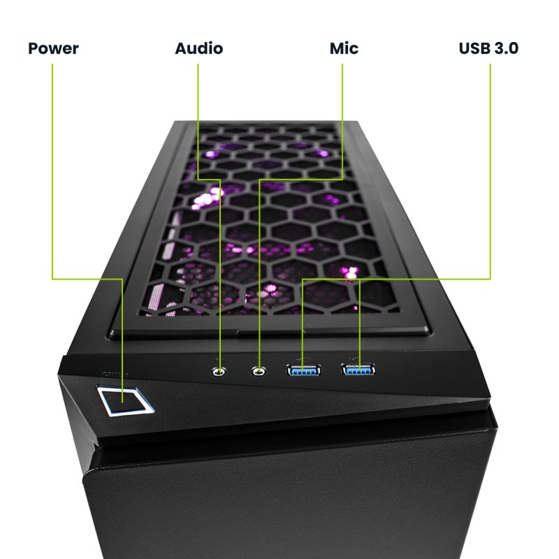 Megaport PC Gaming Survive Intel Core I7 10700F 32GB 1TB SSD RTX 3060 ...
