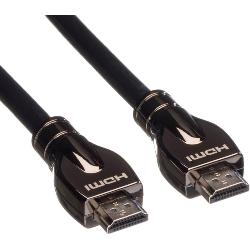 Roline Cable HDMI 2.0 4K Ultra HD con Ethernet Macho/Macho 7.5m Negro ...
