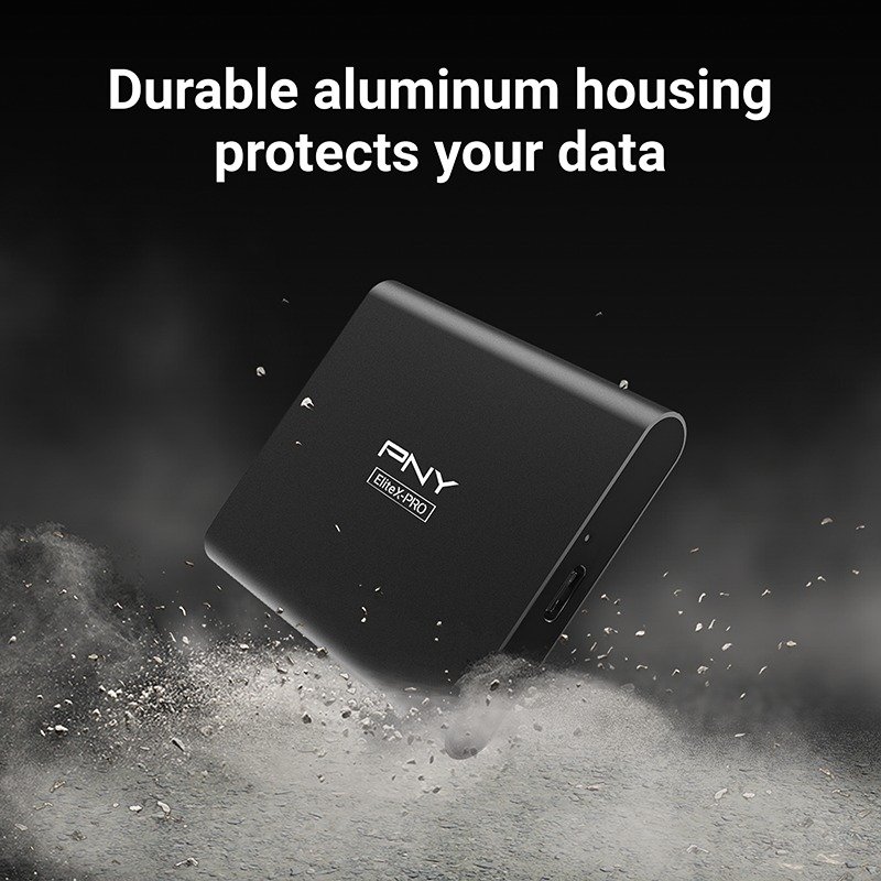 PNY EliteX-PRO CS2260 SSD 500GB USB Tipo C 3.2 Gen 2x2 | PcComponentes.com