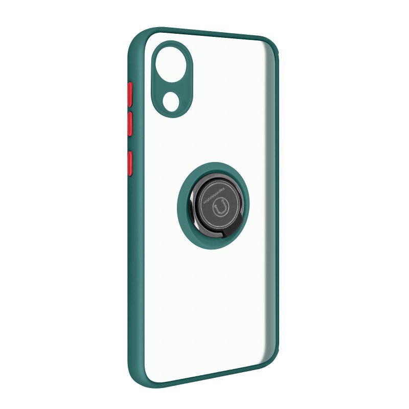 Coque Avizar bi-matériaux avec anneau en métal et support vert pour ...