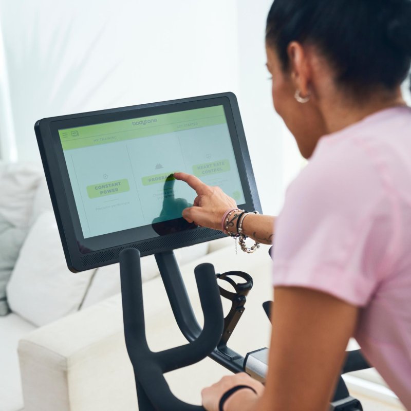 Bodytone Active Bike 400 Smart Screen Bicicleta Estática Gris ...