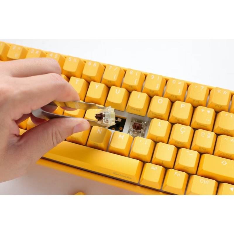 Teclado Ducky One 3 Yellow Ducky SF 65% Teclado Mecánico Gaming RGB ...