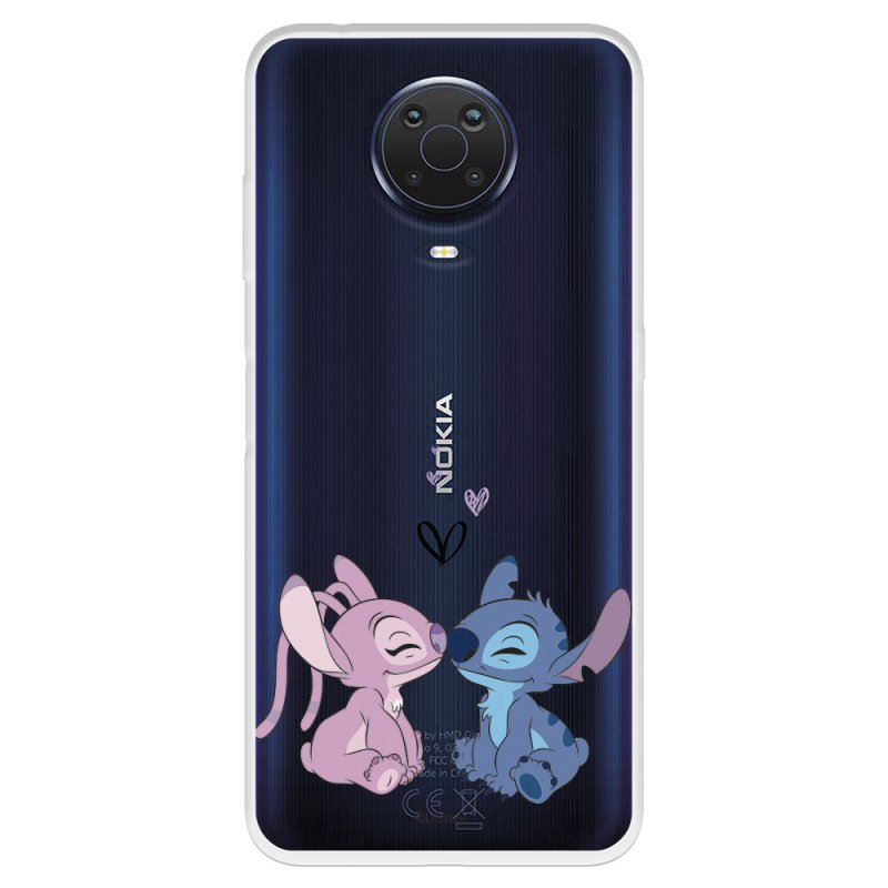 Funda Para Nokia G20 Oficial De Disney Angel & Stitch Beso - Lilo ...