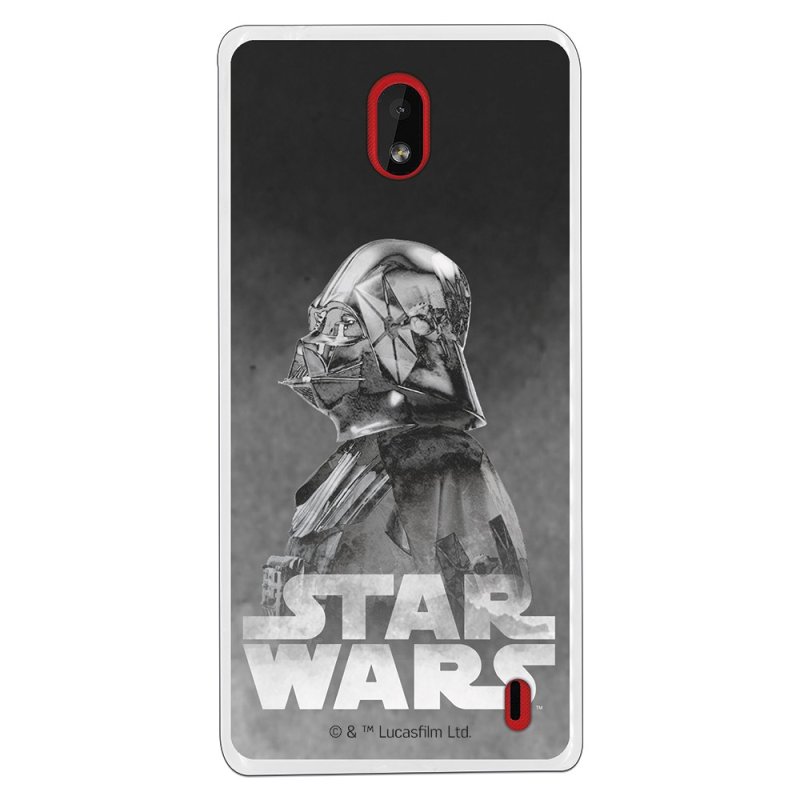Capa preta oficial Star Wars Darth Vader para Nokia 1 Plus ...