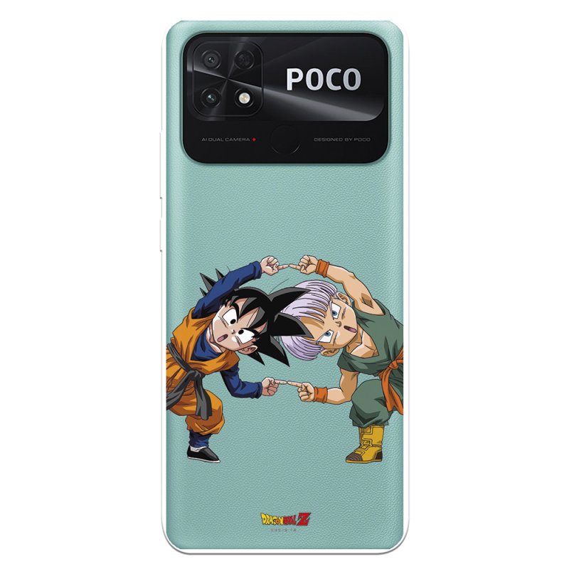 Capa Oficial Dragon Ball Goten e Trunks Fusion para Xiaomi Poco C40 ...
