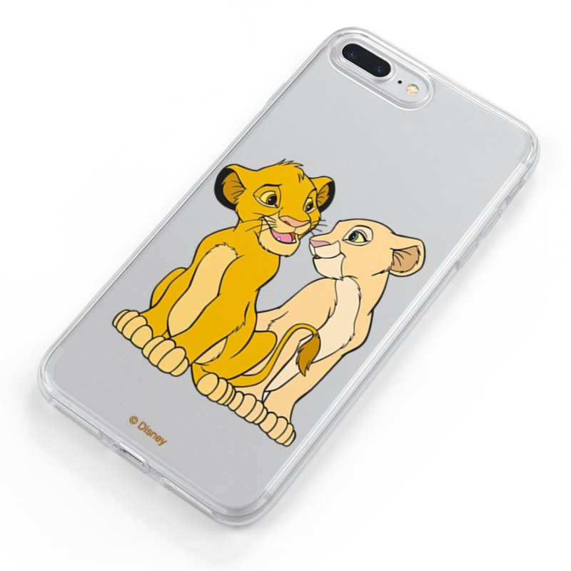 Funda Oficial Disney Simba Y Nala Transparente Para Moto G5 Plus - El ...