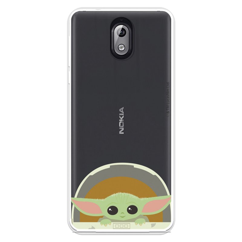 Capa Oficial Star Wars Baby Yoda Smiles Nokia 3.1 - The Mandalorian ...