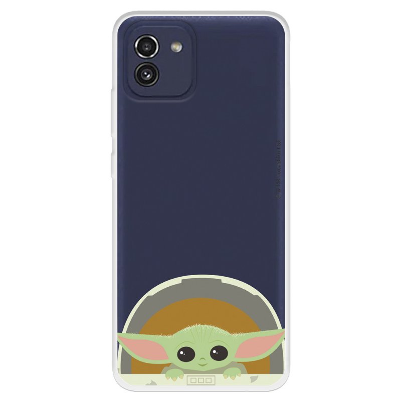 Capa Oficial Star Wars Baby Yoda Smiles para Samsung Galaxy A03 - The ...