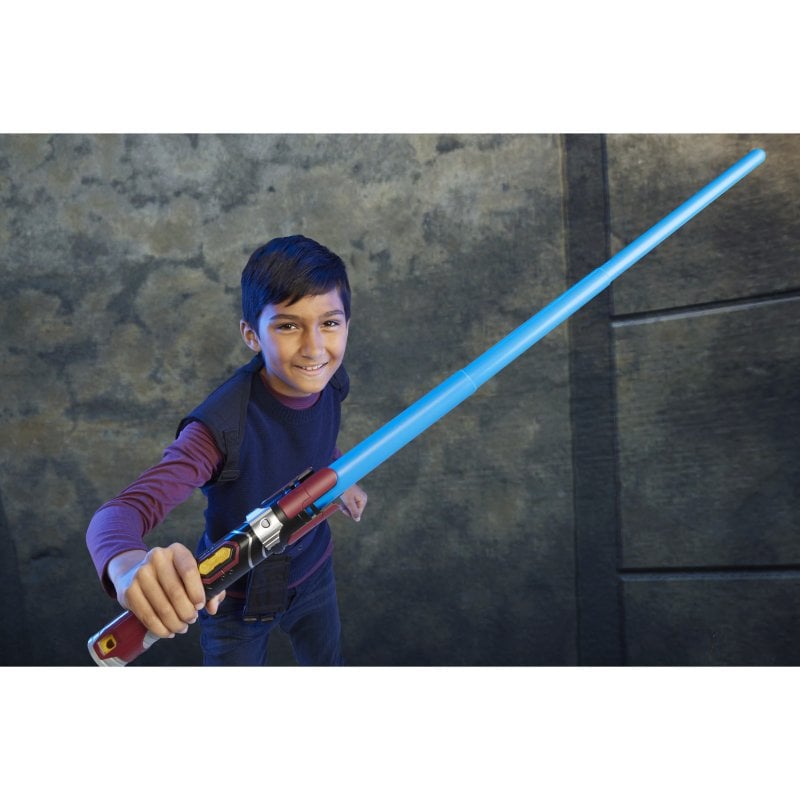 Hasbro Original Star Wars Lightsaber Forge Sable de Luz Azul Extensible ...