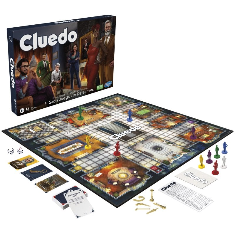 Hasbro Gaming - Jeu de société Cluedo | PcComponentes.fr Hasbro Gaming - Jeu de société Cluedo | PcComponentes.fr