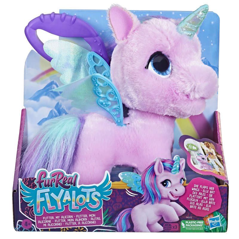 Hasbro Original furReal Friends Flyalots Wings My Alicorn ...