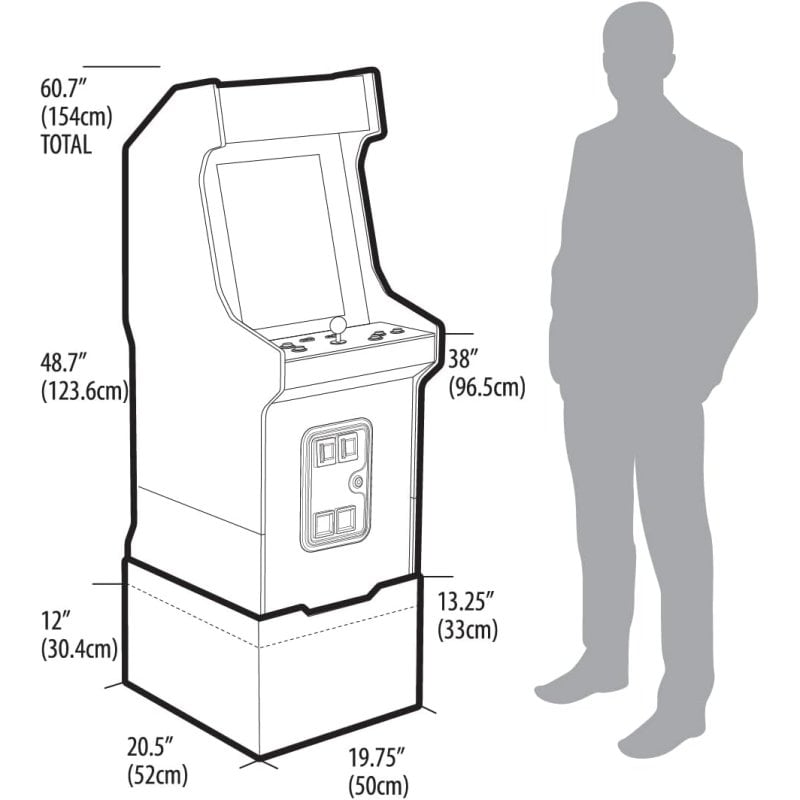 Arcade1Up Pac-Mania Legacy Arcade Machine | PcComponentes.it Arcade1Up Pac-Mania Legacy Arcade Machine | PcComponentes.it