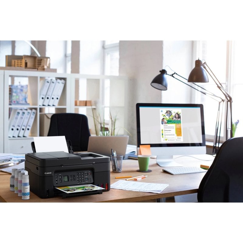 Canon PIXMA G4570 MegaTank Impresora Multifunción Color WiFi Fax ...