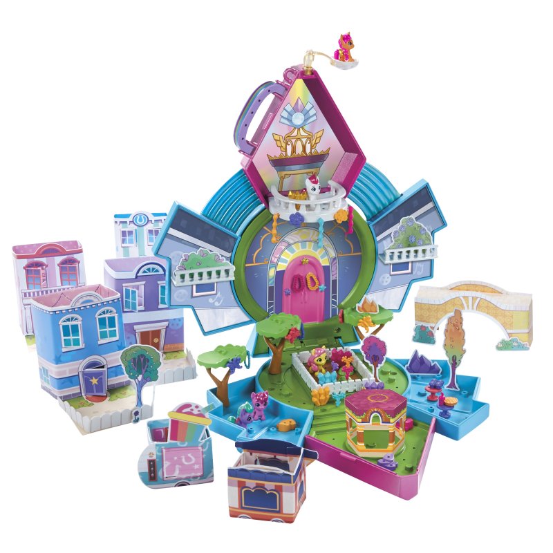 Hasbro Original My Little Pony Mini Mundo Mágico Mini Casa Brillante de ...