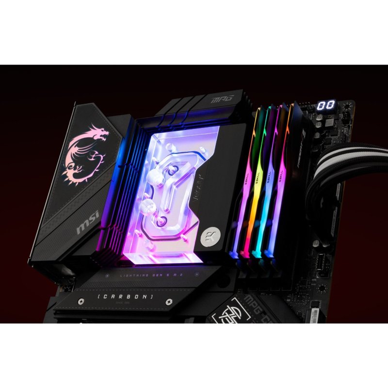 EKWB EK-Quantum Velocity2 D-RGB AM5 Nickel + Plexi | PcComponentes.com