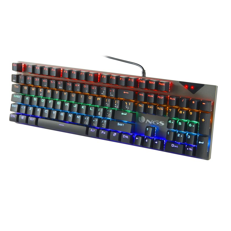 NGS GKX-500 Teclado Gaming Mecánico RGB Layout QWERTY IT ...