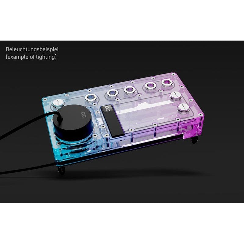 Alphacool Core Distro Plate 240 Izquierda con Bomba | PcComponentes.com