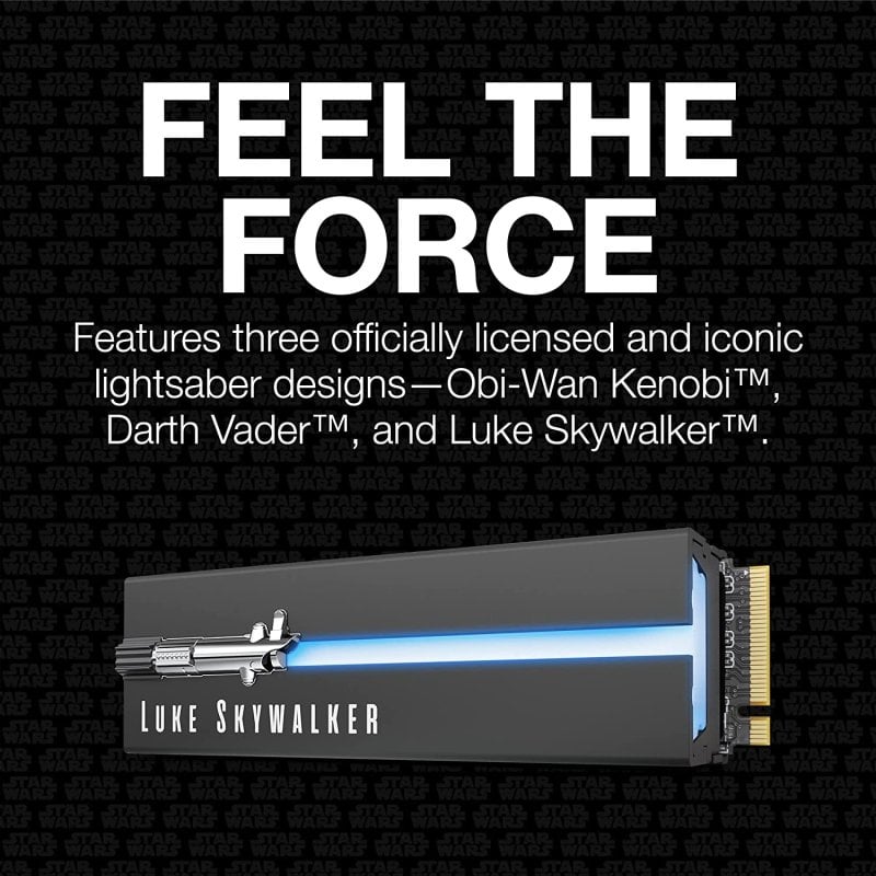 Seagate Lightsaber Collection Special Edition FireCuda 1TB PCIe Gen4 ...