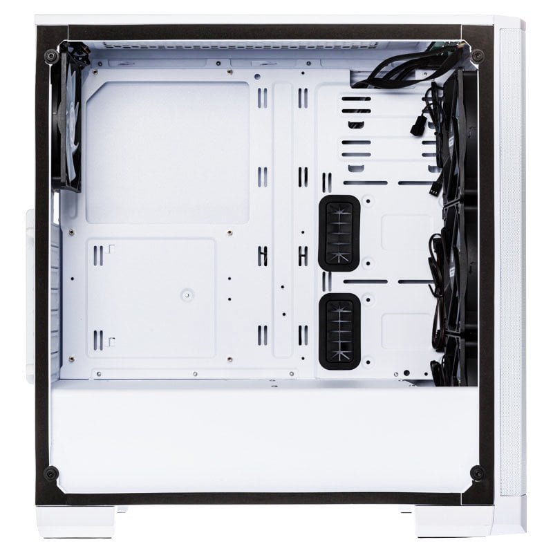 Bitfenix Nova Mesh TG 4ARGB Cristal Templado USB 3.0 Blanca + Fuente de ...