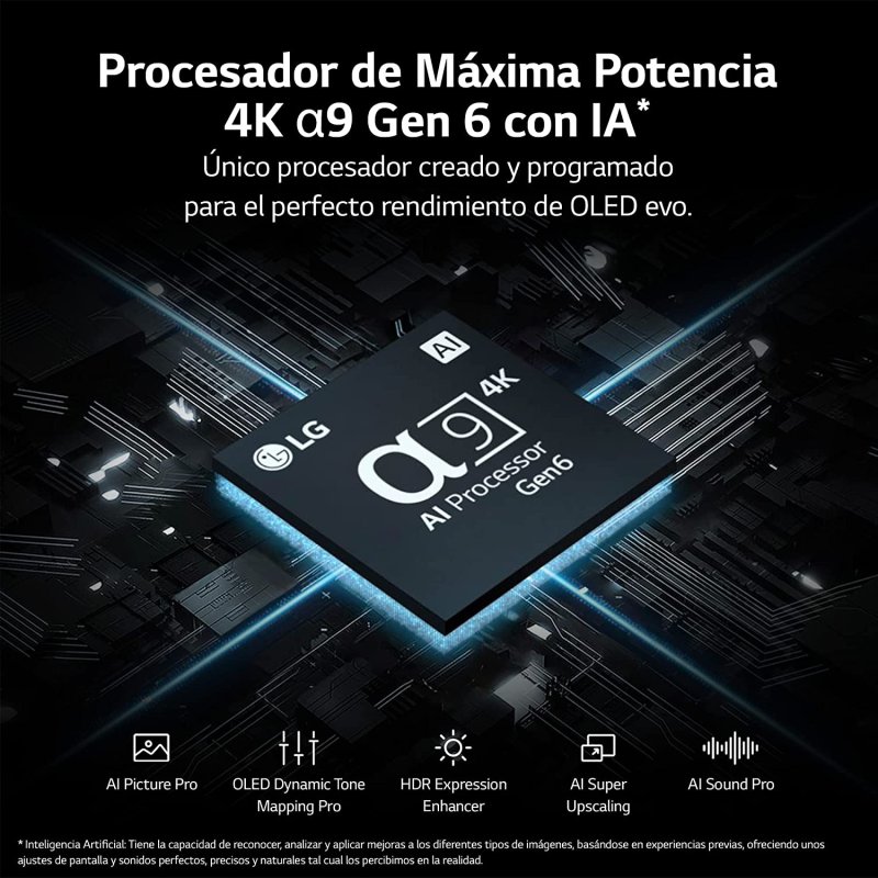 LG OLED42C34LA 42" OLED evo UltraHD 4K HDR10 | PcComponentes.com