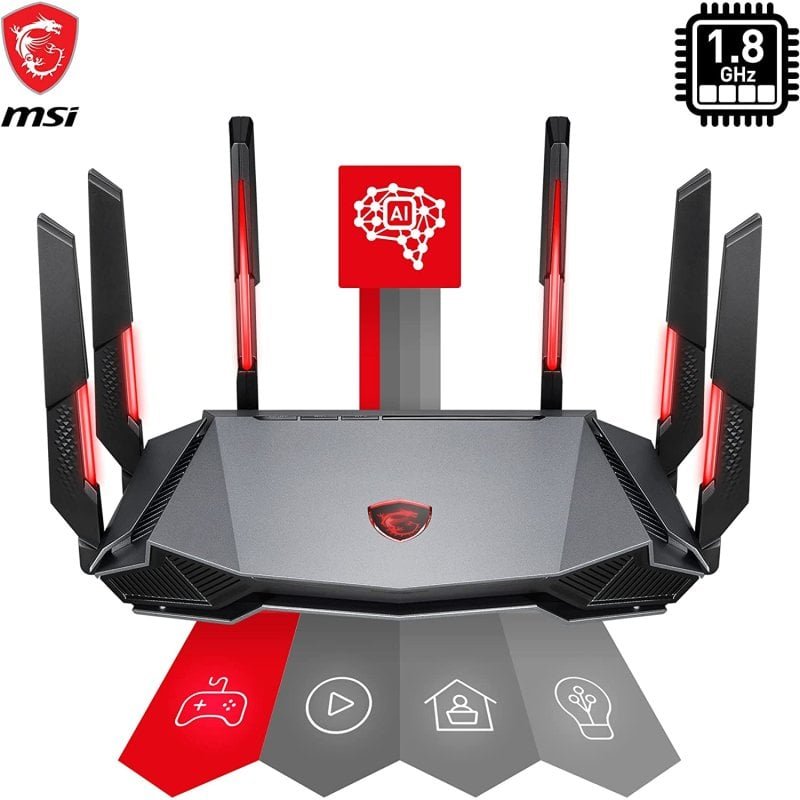 MSI GeForce RTX 4070 VENTUS 3X OC 12GB GDDR6X DLSS3 + RadiX AXE6600 ...