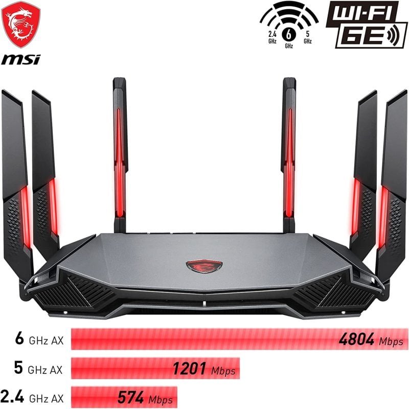 MSI GeForce RTX 4070 VENTUS 3X OC 12GB GDDR6X DLSS3 + RadiX AXE6600 ...