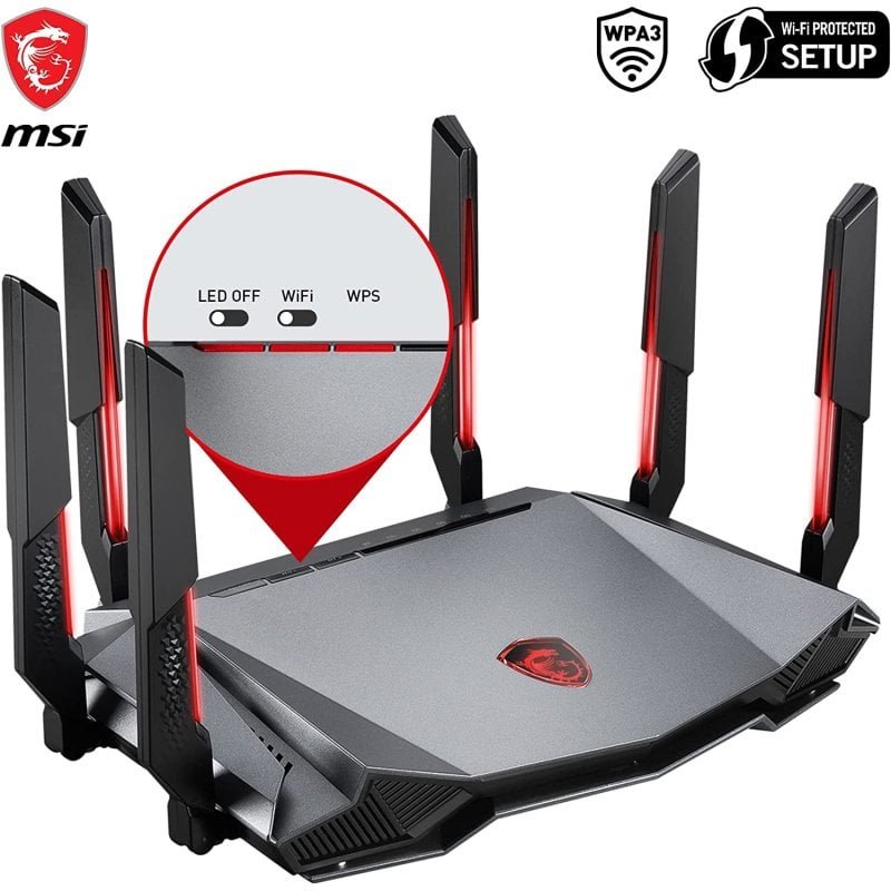 MSI GeForce RTX 4070 VENTUS 3X OC 12GB GDDR6X DLSS3 + RadiX AXE6600 ...