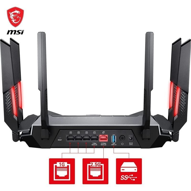 MSI GeForce RTX 4070 VENTUS 3X OC 12GB GDDR6X DLSS3 + RadiX AXE6600 ...