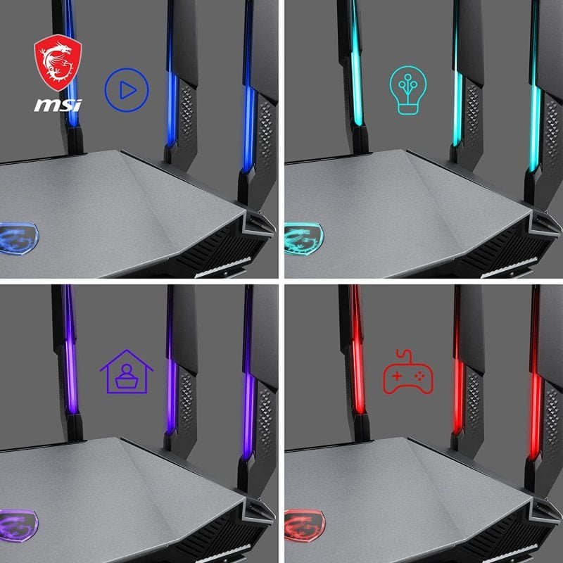 MSI GeForce RTX 4070 VENTUS 3X OC 12GB GDDR6X DLSS3 + RadiX AXE6600 ...