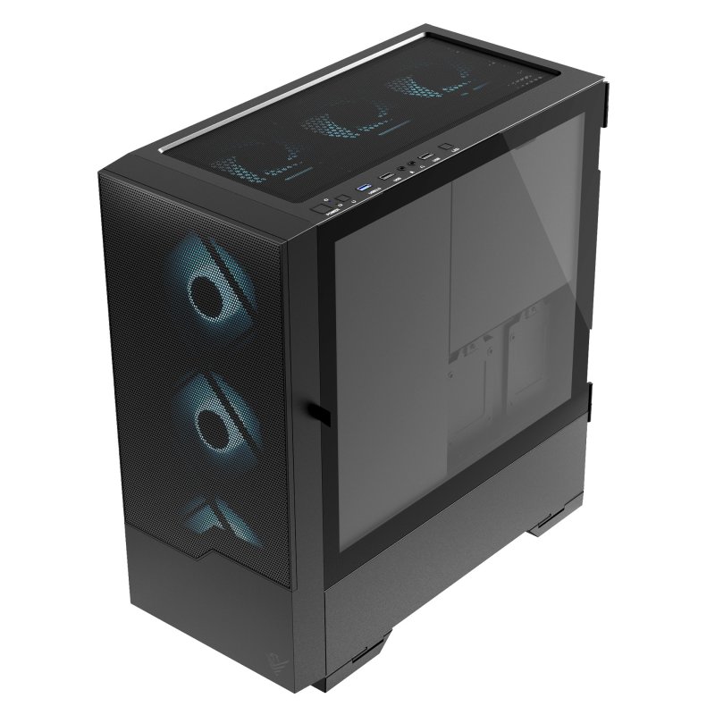 Phoenix Ember E-ATX Cristal Templado USB 3.0 Negra | PcComponentes.com