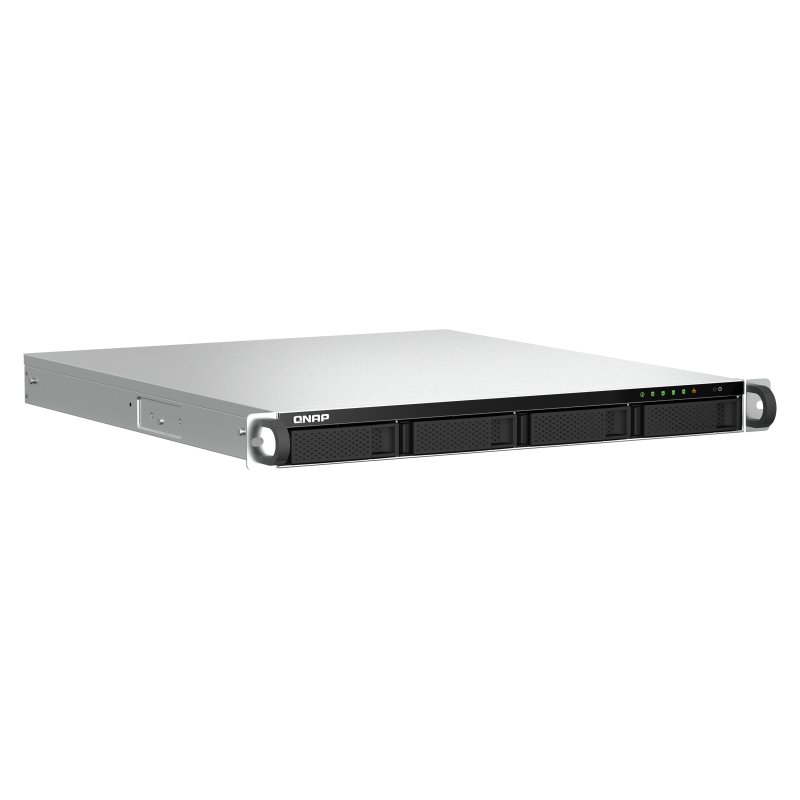 QNAP TS-464U-RP-8G NAS de Montaje en Rack 1U 4 Bahías | PcComponentes.com