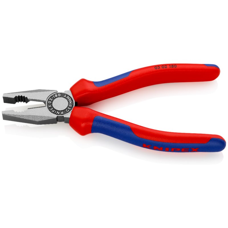 Alicate Universal Knipex 03 02 180 com Cabo Duplo 18cm | PcComponentes.pt