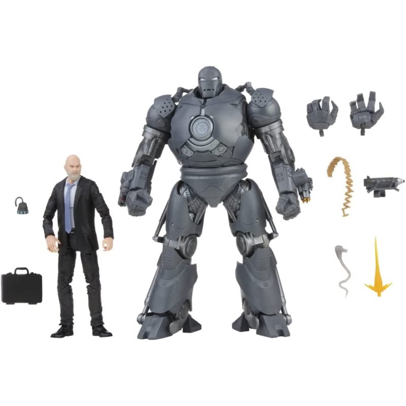 Hasbro Original Marvel Legends The Infinity Saga Obadiah Stane + Iron ...