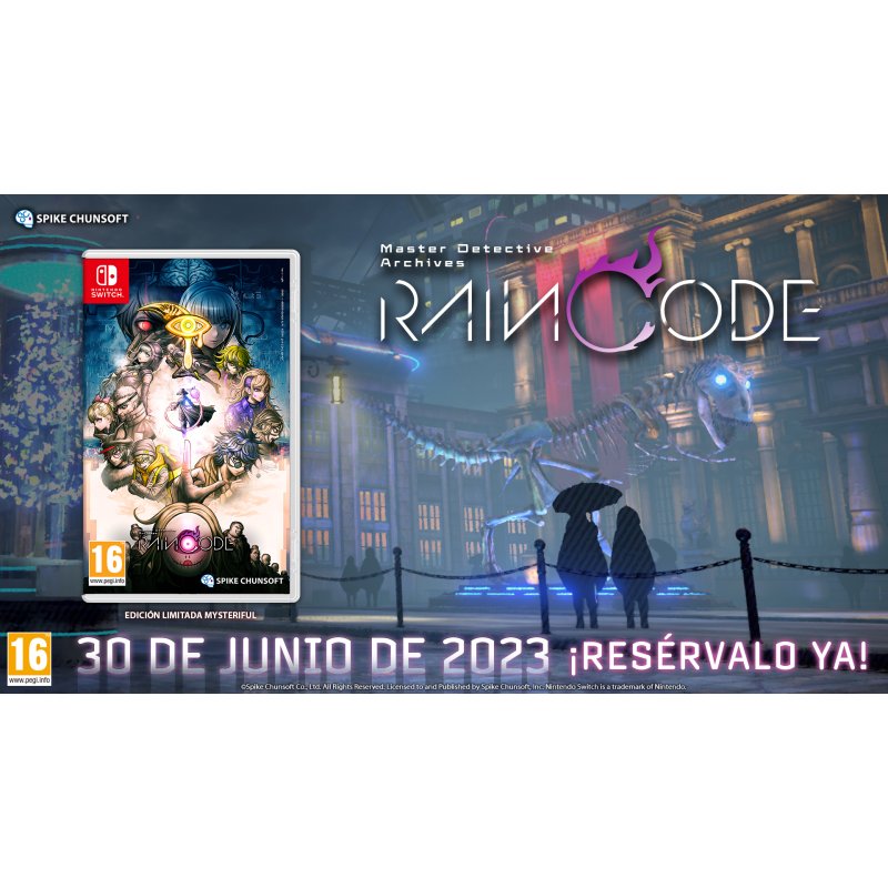 Master Detective Archives: RAIN CODE Nintendo Switch | PcComponentes.com
